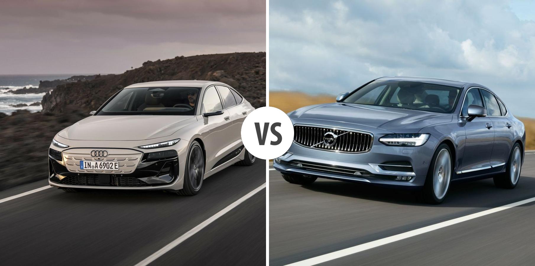 Audi A6 e-tron Sportback vs Volvo S90 – Tekniske data, forskelle & priser i sammenligning ...