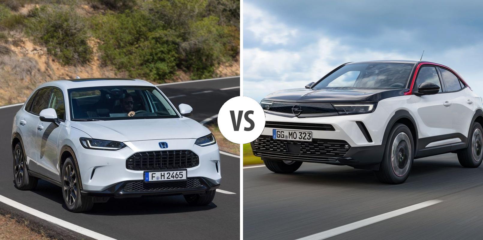 Honda ZR-V vs Opel Mokka - Forskelle og priser i sammenligning