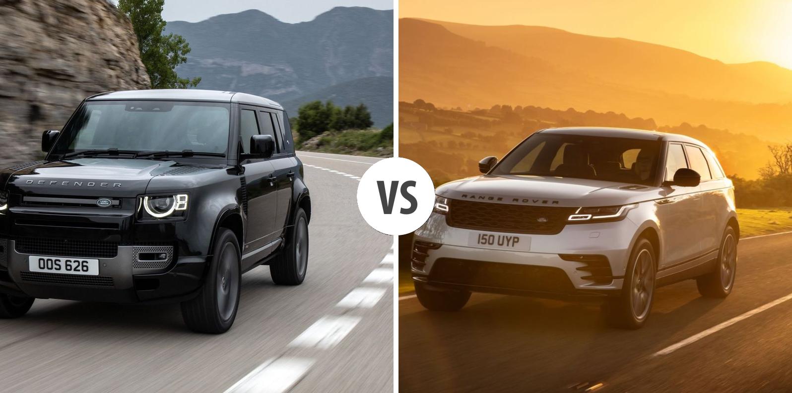 Land Rover Defender vs Land Rover Range Rover Velar – Hvilken bil giver ...