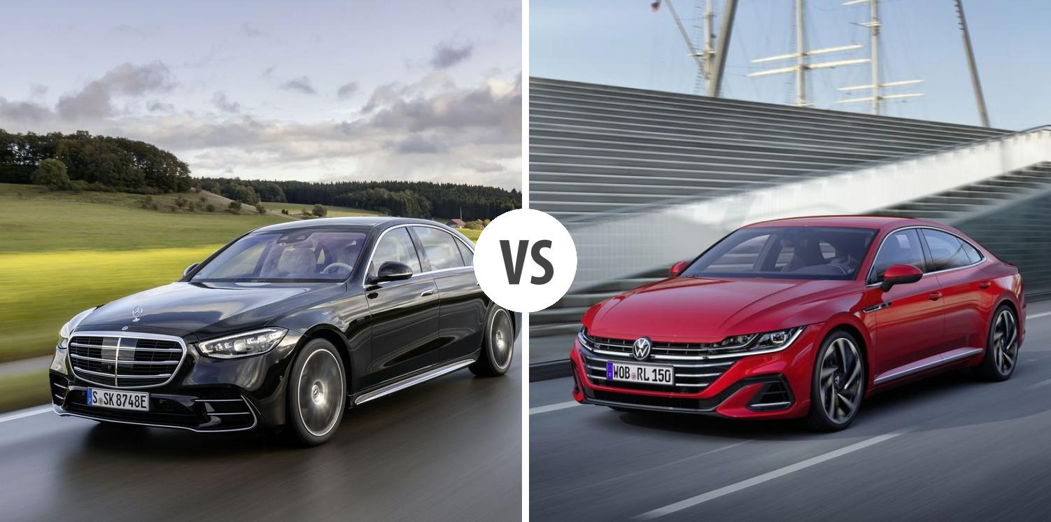 Mercedes S Class vs VW Arteon – Hvilken bil er bedst? Forskelle og ...