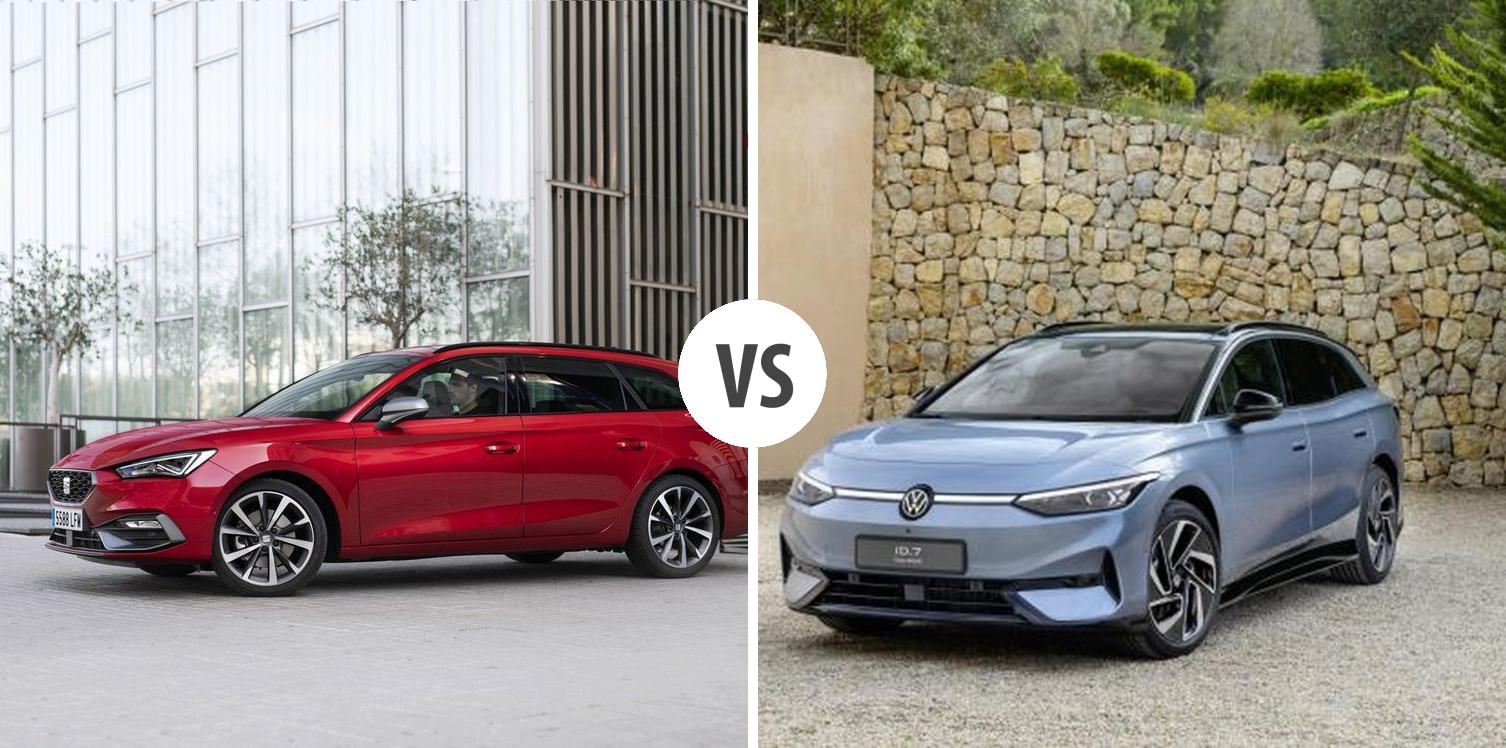 SEAT Leon SP Sportstourer vs VW ID.7 Touring - Forskelle og priser i ...