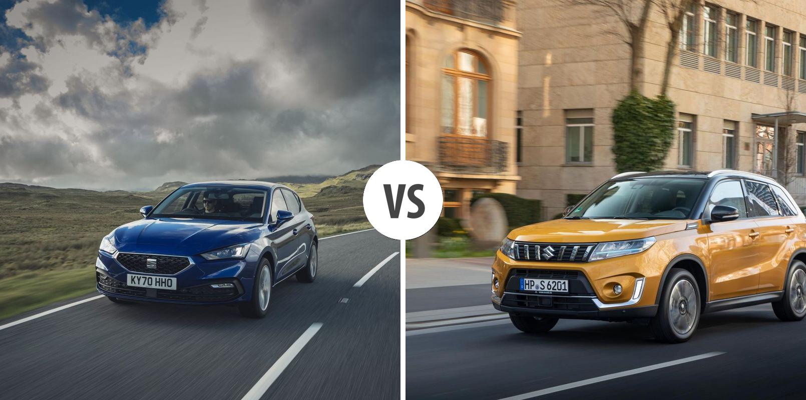 SEAT Leon vs Suzuki Vitara sammenligning - forskelle, priser og ...